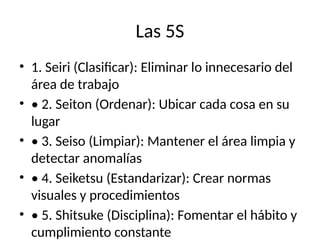 Presentación_Metodología_5S principios basicos | PPTX