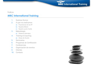 MRC International Training | PDF