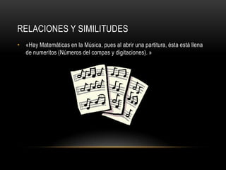 Matemáticas en la Música | PPTX