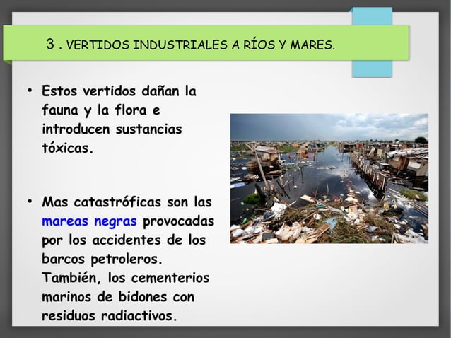 PROBLEMAS MEDIOAMBIENTALES. | PPT