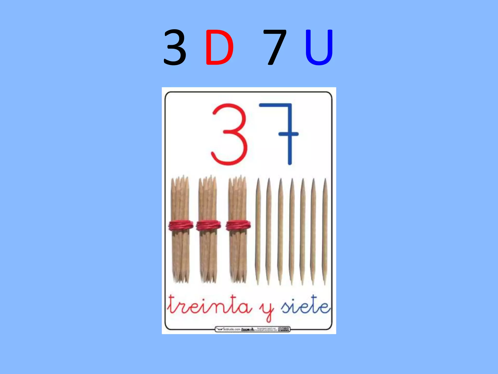 Presentación números del 30 al 39 | PPTX