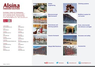 Presentación obras alsina transporte eng | PDF