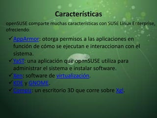 Presentación open suse | PPTX