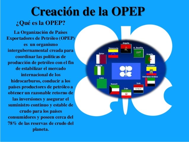 Creación de la OPEP