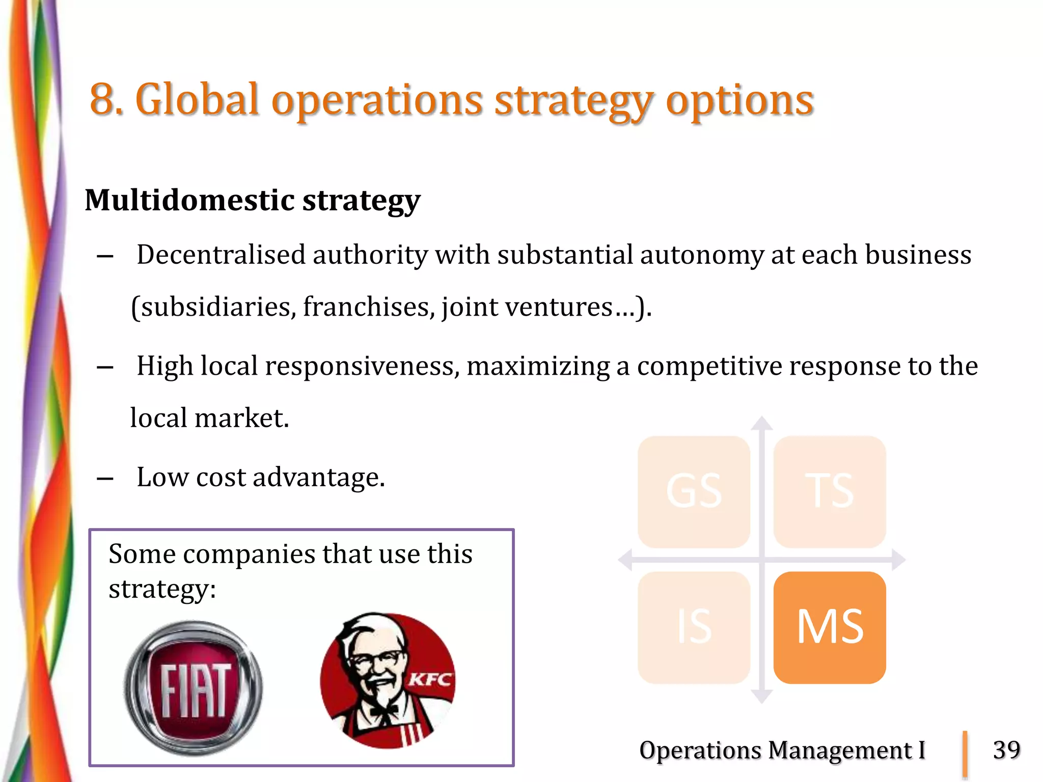 2.6 & 2.7 & 2.8 Operations Strategy and Competitiveness | PPTX