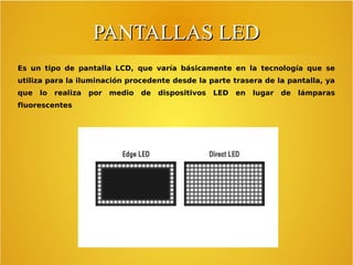 Pantallas LCD vs. Pantallas LED | ODP
