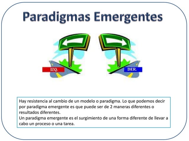 Presentación Paradigmas Emergentes | PPTX