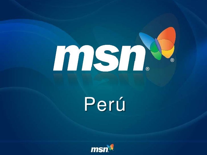 Msn Peru , Microsoft renueva MSN en Perú con contenido de alta calidad ...