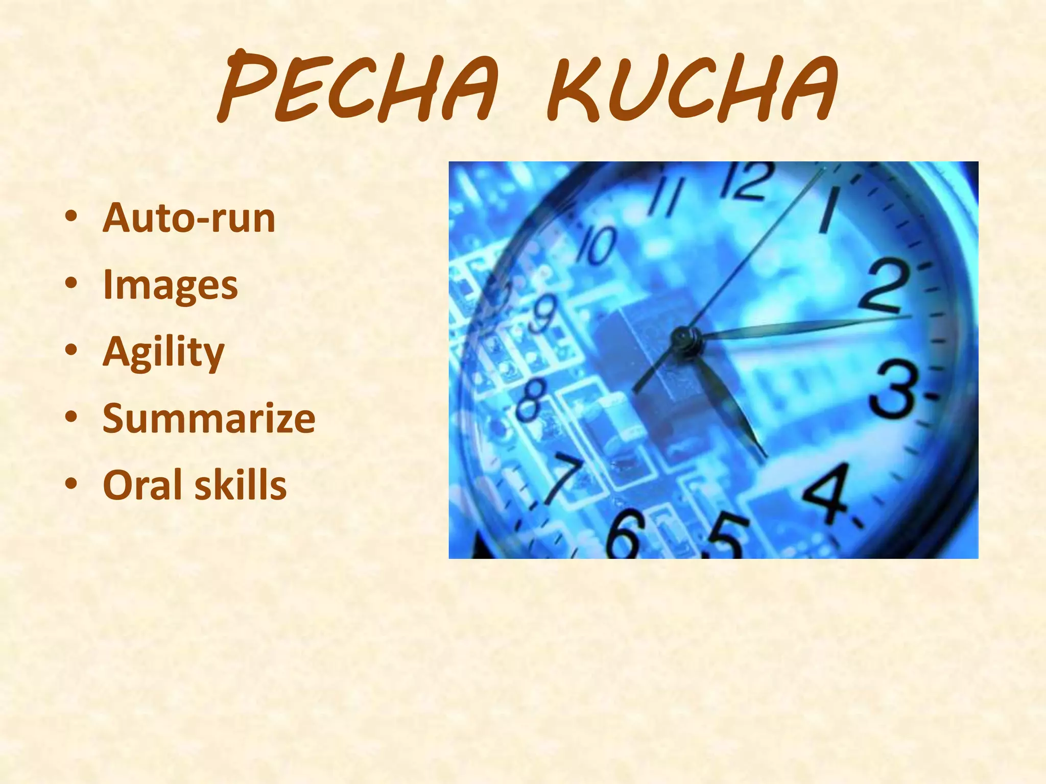 Pecha Kucha | PPTX