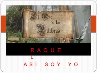 ASÍ SOY YO | PPTX