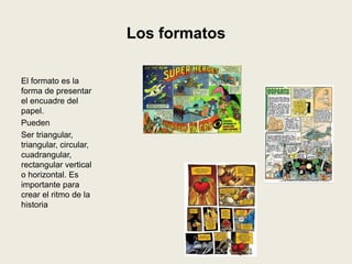 Elementos del cómic | PPTX