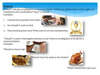Presentación PP ingles modal verbs | PPTX