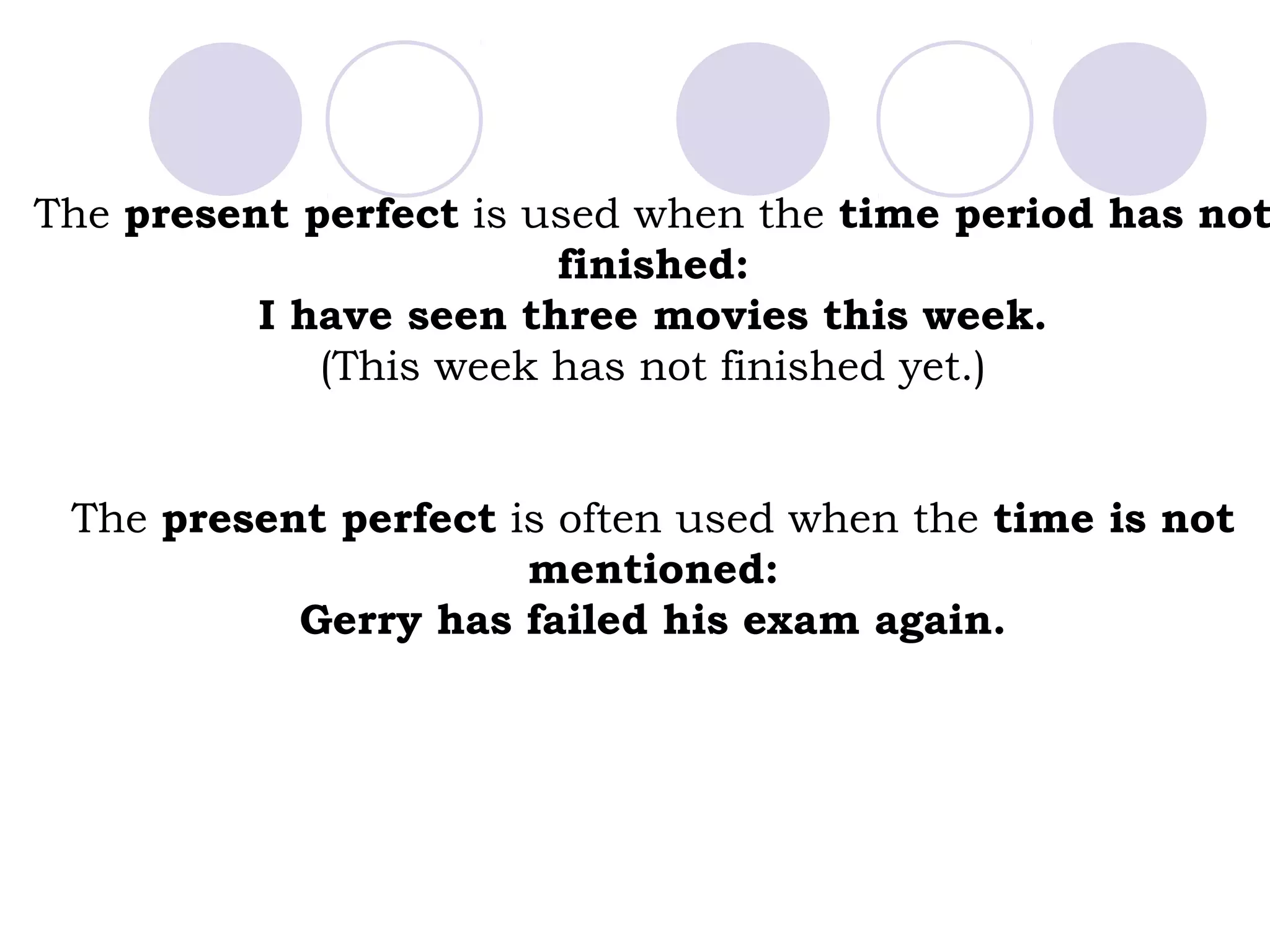 Presentación presente perfecto | PPT