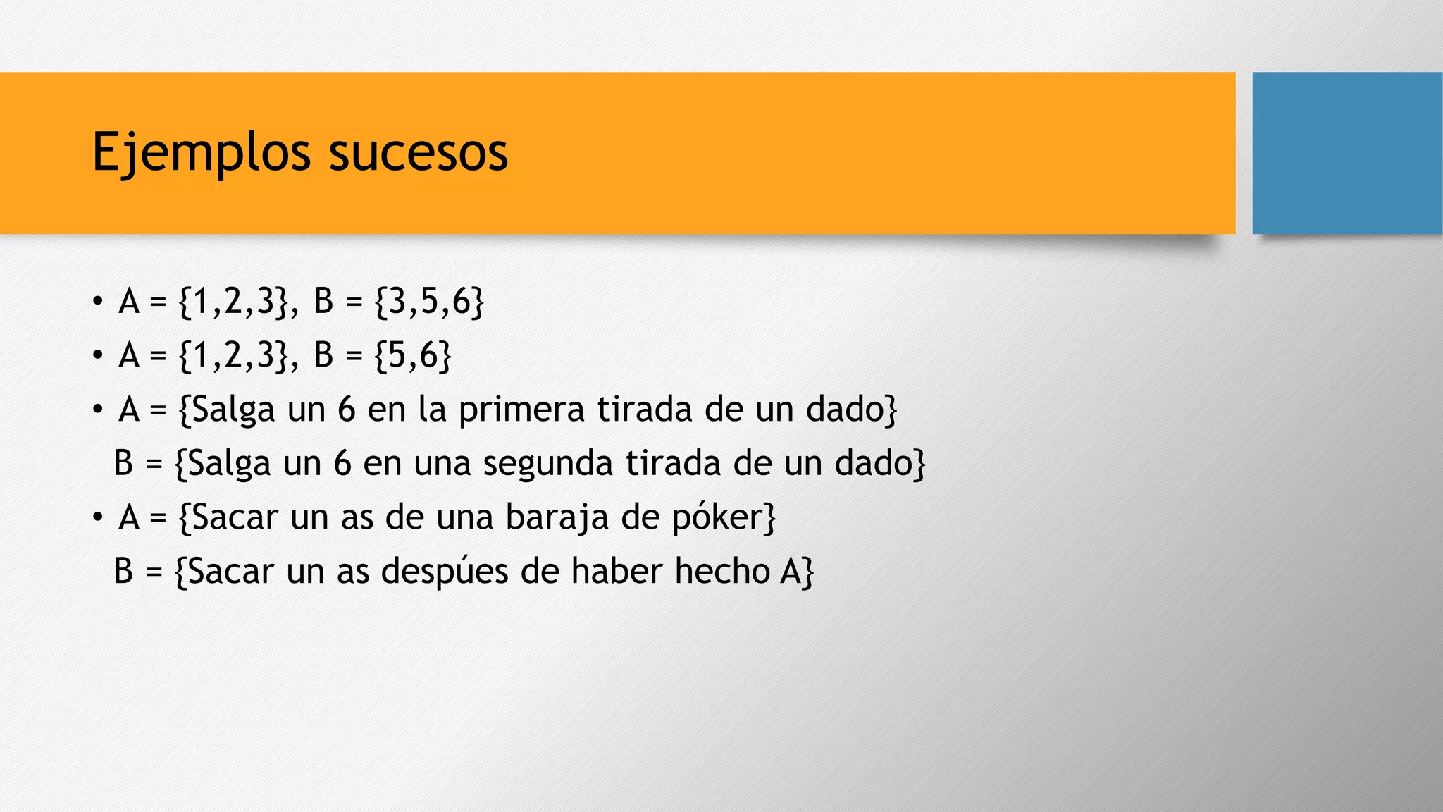 Presentación probabilidad | PPTX