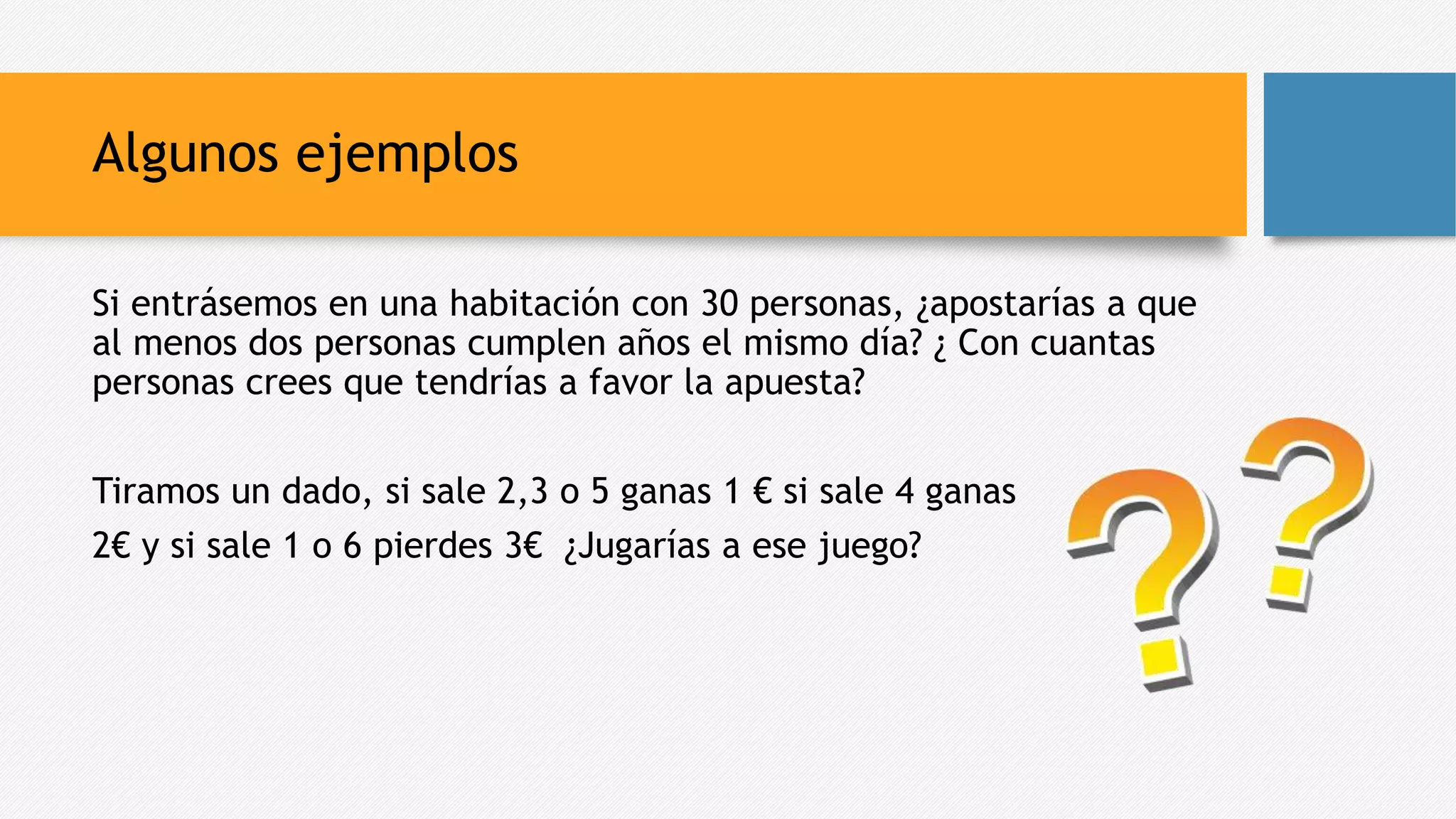 Presentación probabilidad | PPTX