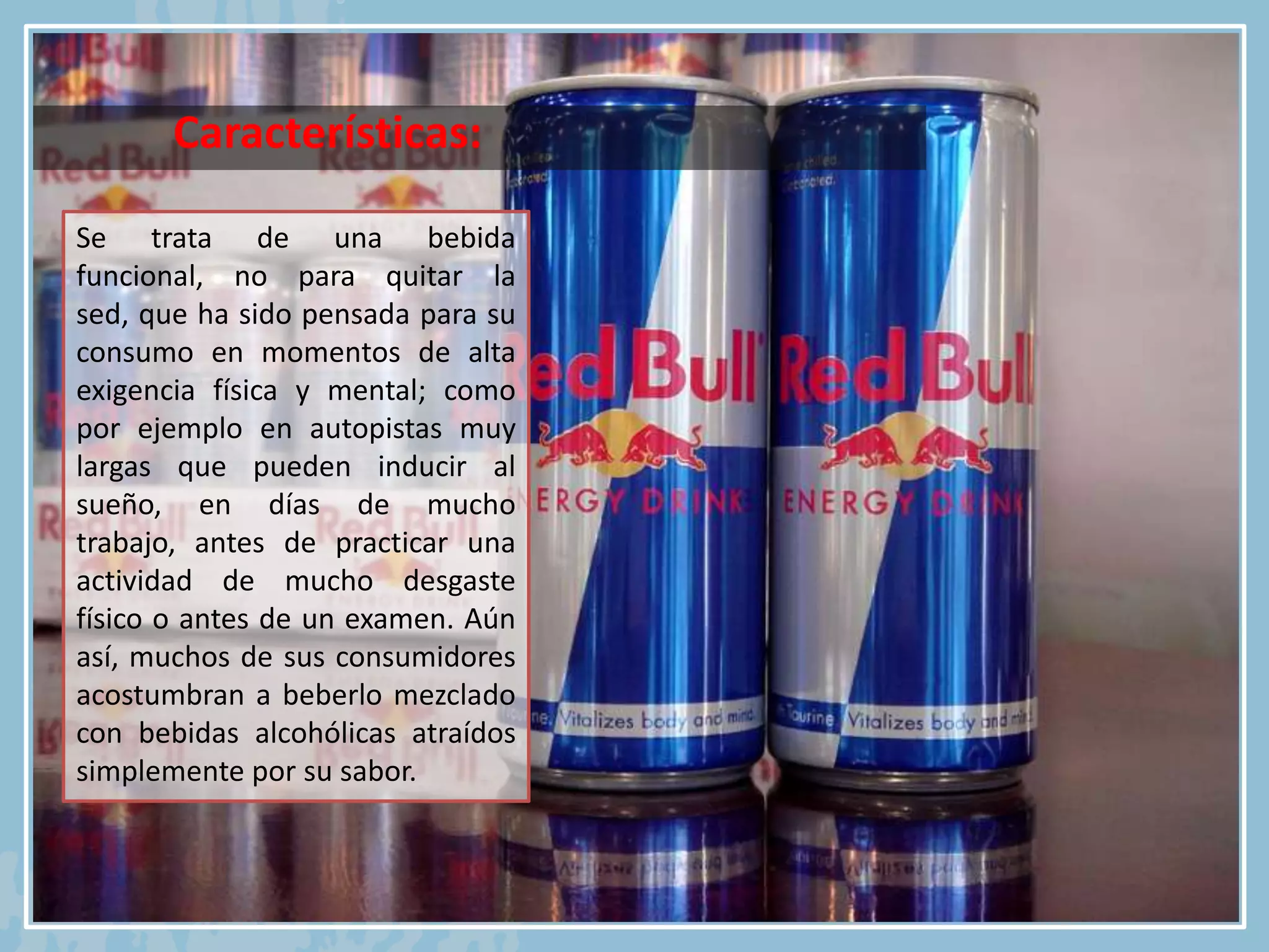 Presentación producto red bull | ¡Descarga el ppt =D! | PPT