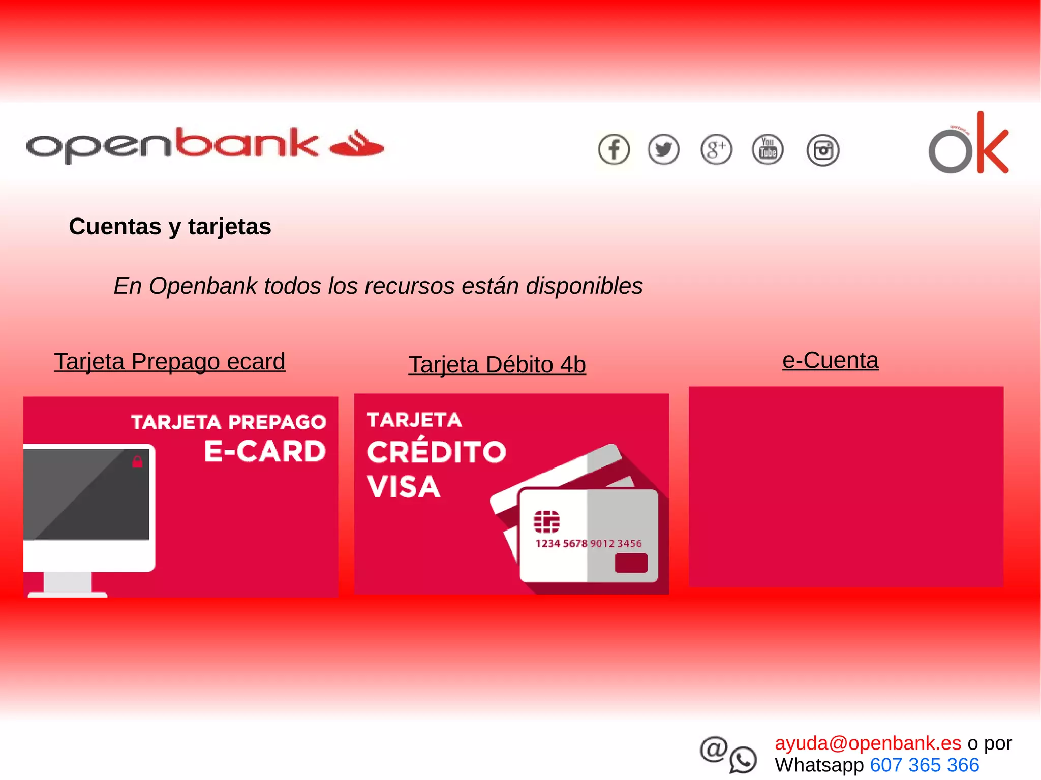 Presentación profesional "Openbank" | PPT