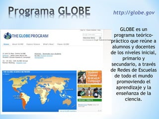 Presentación Programa Globe | PPT