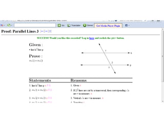 Alieu´s Two-Column Proofs | PPTX