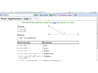 Alieu´s Two-Column Proofs | PPTX