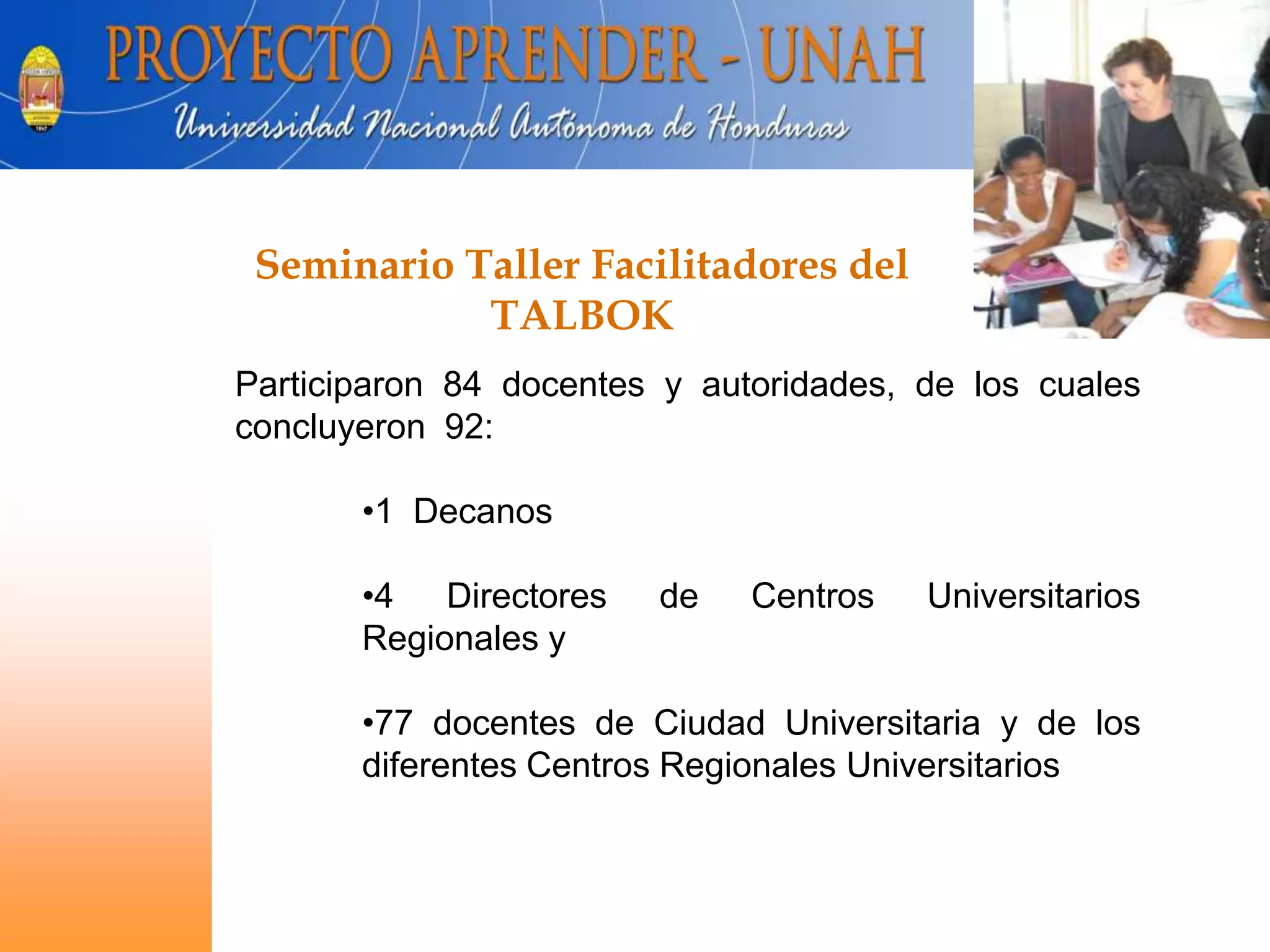 PresentacióN Proyecto Aprender Unah Curla | PPT