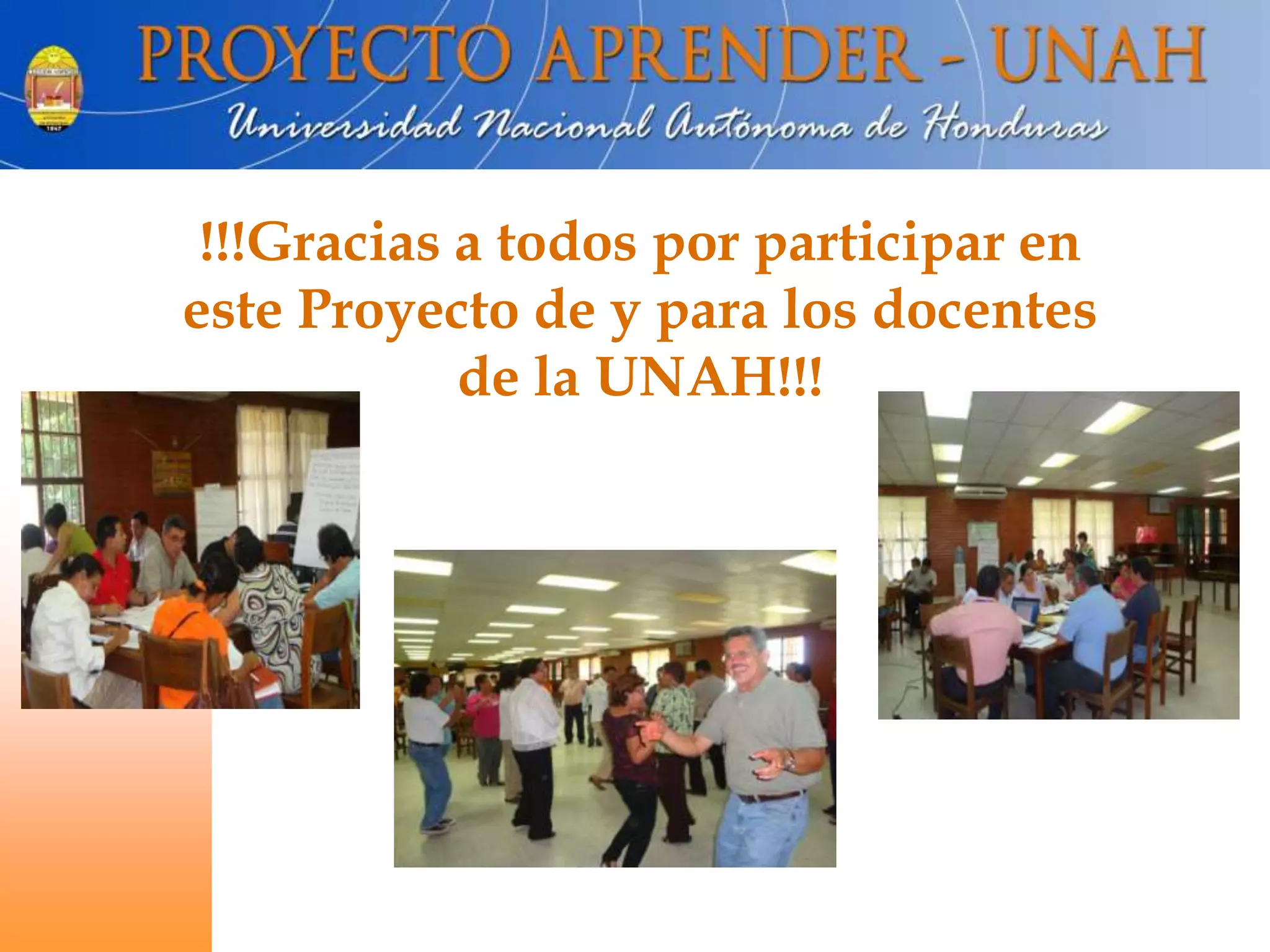 PresentacióN Proyecto Aprender Unah Curla | PPT