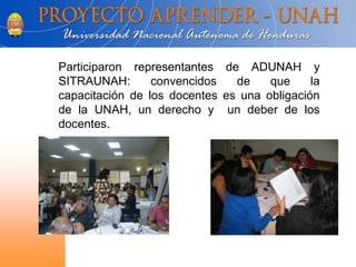 PresentacióN Proyecto Aprender Unah Curla | PPTX