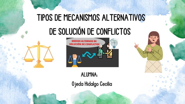 Tipos De Mecanismos Alternativos De SoluciÓn Ppt Descarga Gratuita