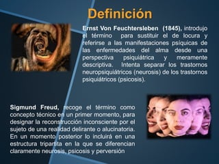 Presentación de psicosis en psicoanalisis | PDF