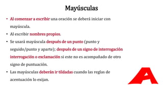 Presentación reglas ortográficas | PPTX