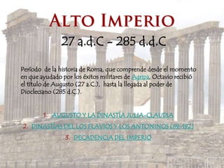 Etapas político-administrativas de Roma | PPT