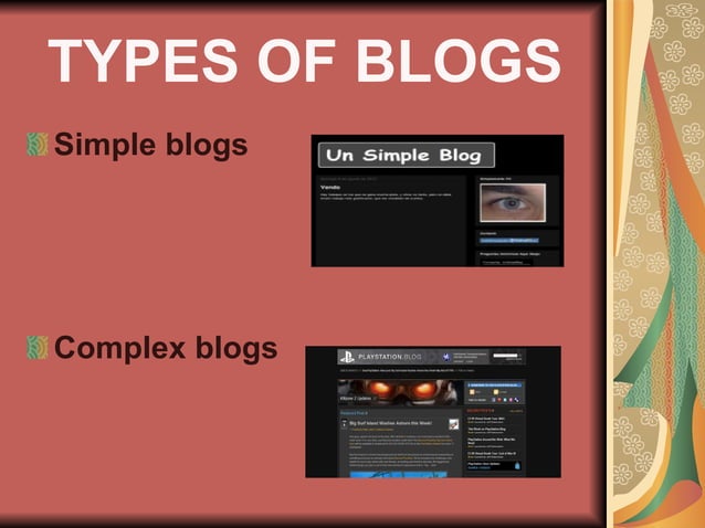 Presentation on blogs | PPT