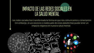 IMPACTO DE LAS REDES SOCIALES EN LA SALUD MENTAL | PDF
