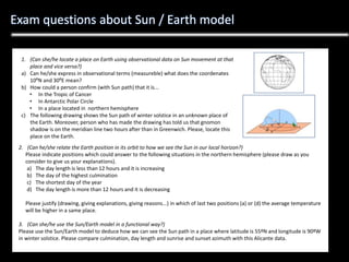 How research teaching of cycles and symmetries of Sun movements and the ...