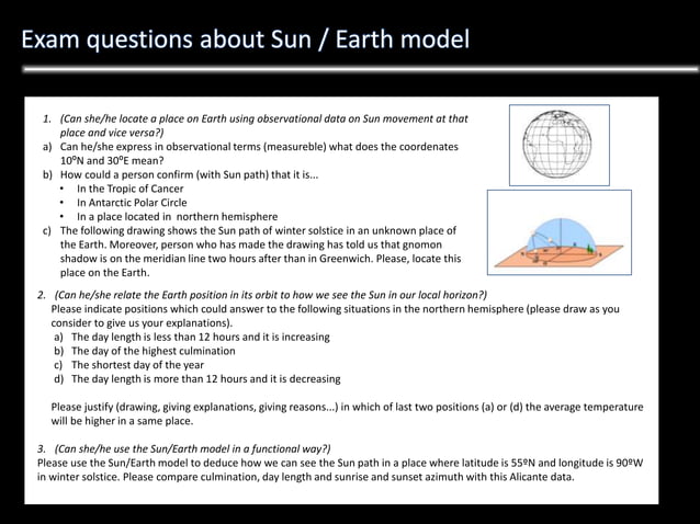 How research teaching of cycles and symmetries of Sun movements and the ...