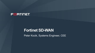 presentación Secure SD WAN FORTINET RESUMIDA | PDF