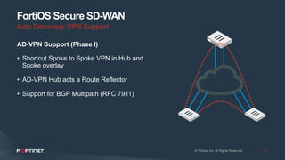 presentación Secure SD WAN FORTINET RESUMIDA | PDF