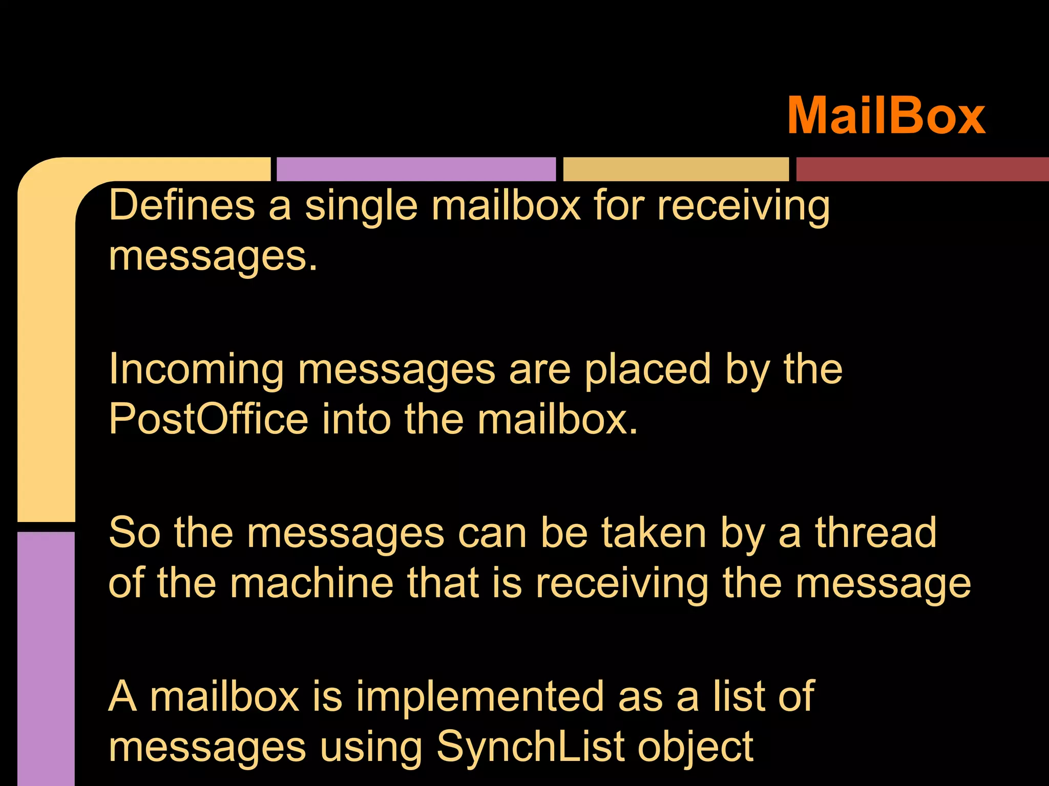 NachOS 3 - Practical presentation | PDF