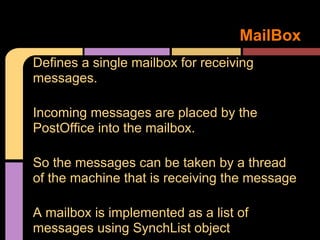 NachOS 3 - Practical presentation | PDF | Email | Internet