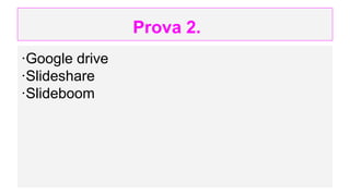 Presentacions online | PPT