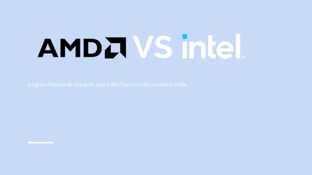 AMD VS INTEL | PPT