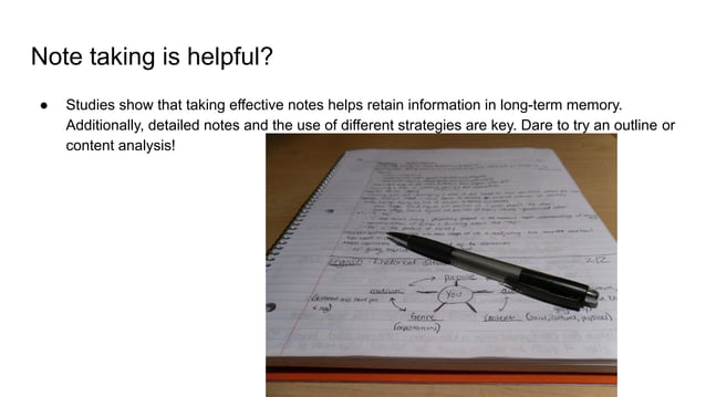 note taking strategies | PPT