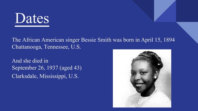 bessie smith | PPT