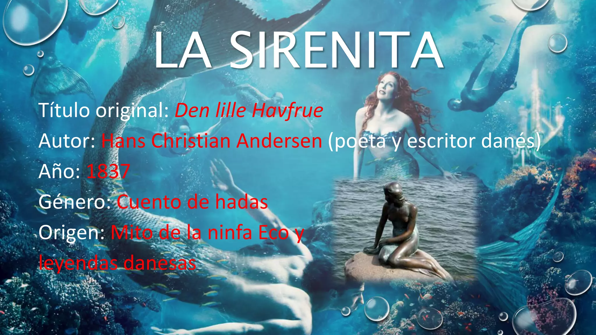 Presentación cuento de la sirenita | PPTX