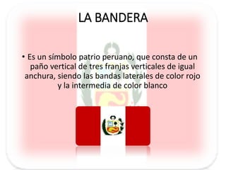 “Presentación sobre los símbolos patrios del perú” | PDF
