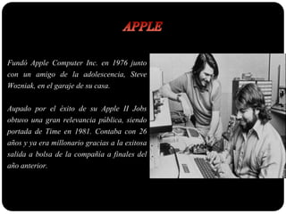 Presentación Steve Jobs | PPTX