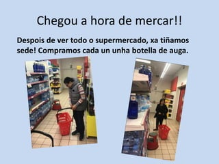 Saída ao supermercado | PPTX