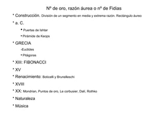 Nº de oro y s. áurea | PPT