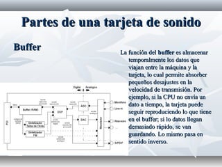 TARJETAS DE SONIDO | PPT