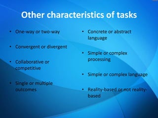 Task-based Language Teaching | PPTX